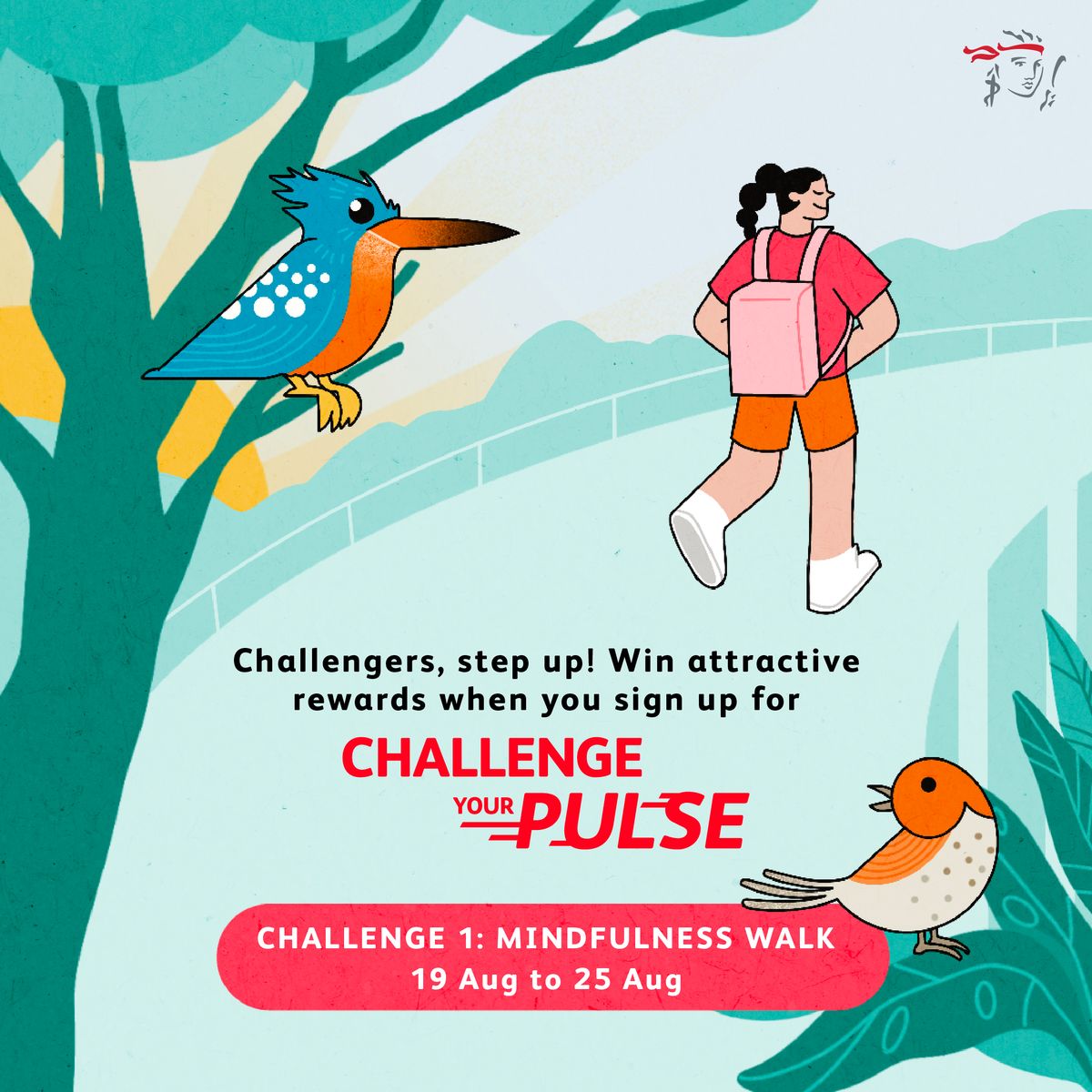 Challenge Your Pulse -Mindfulness Walk